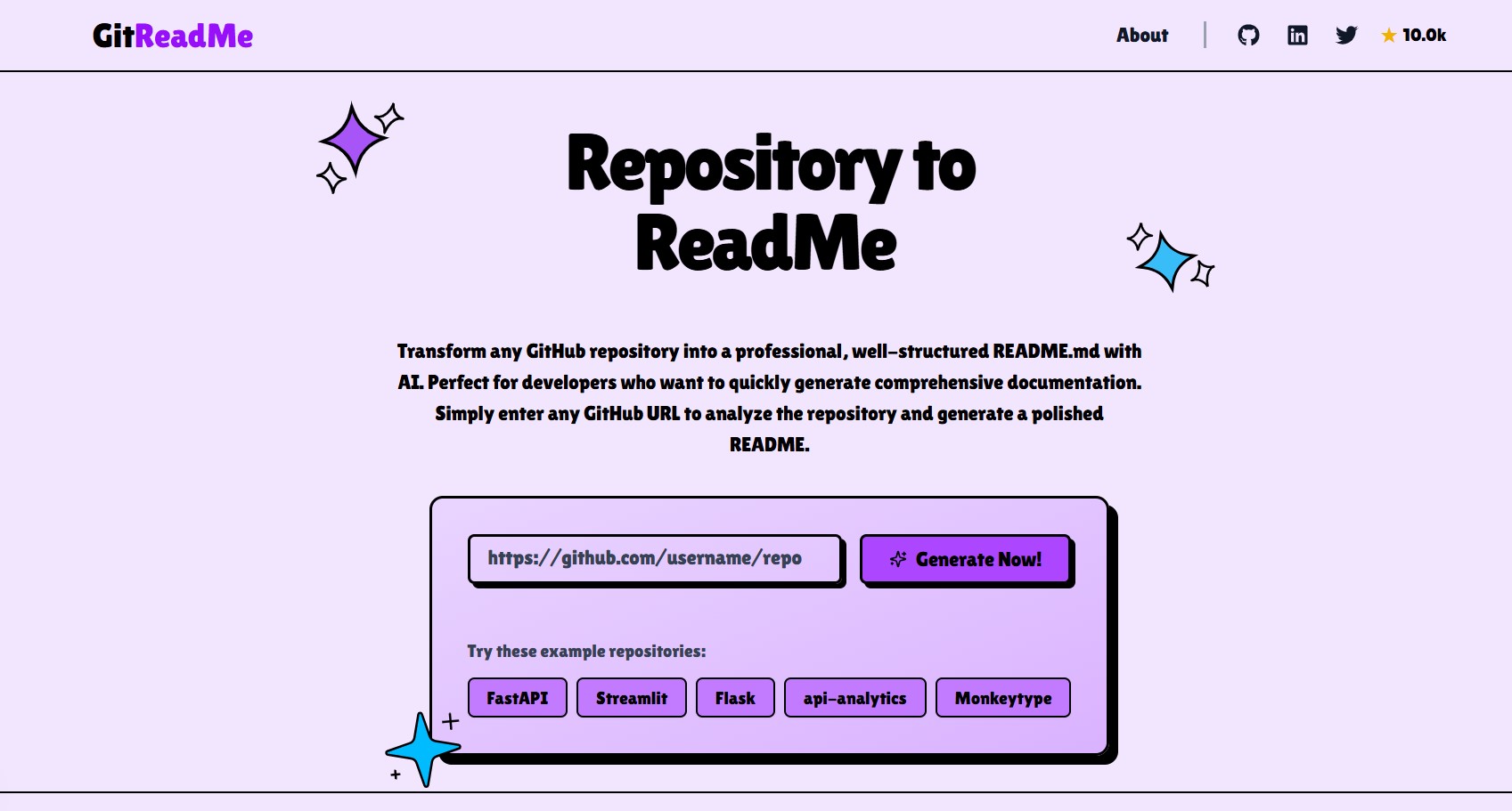 GitHub README Generator